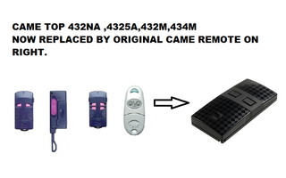 BUY CAME GATE REMOTE CONTROLS